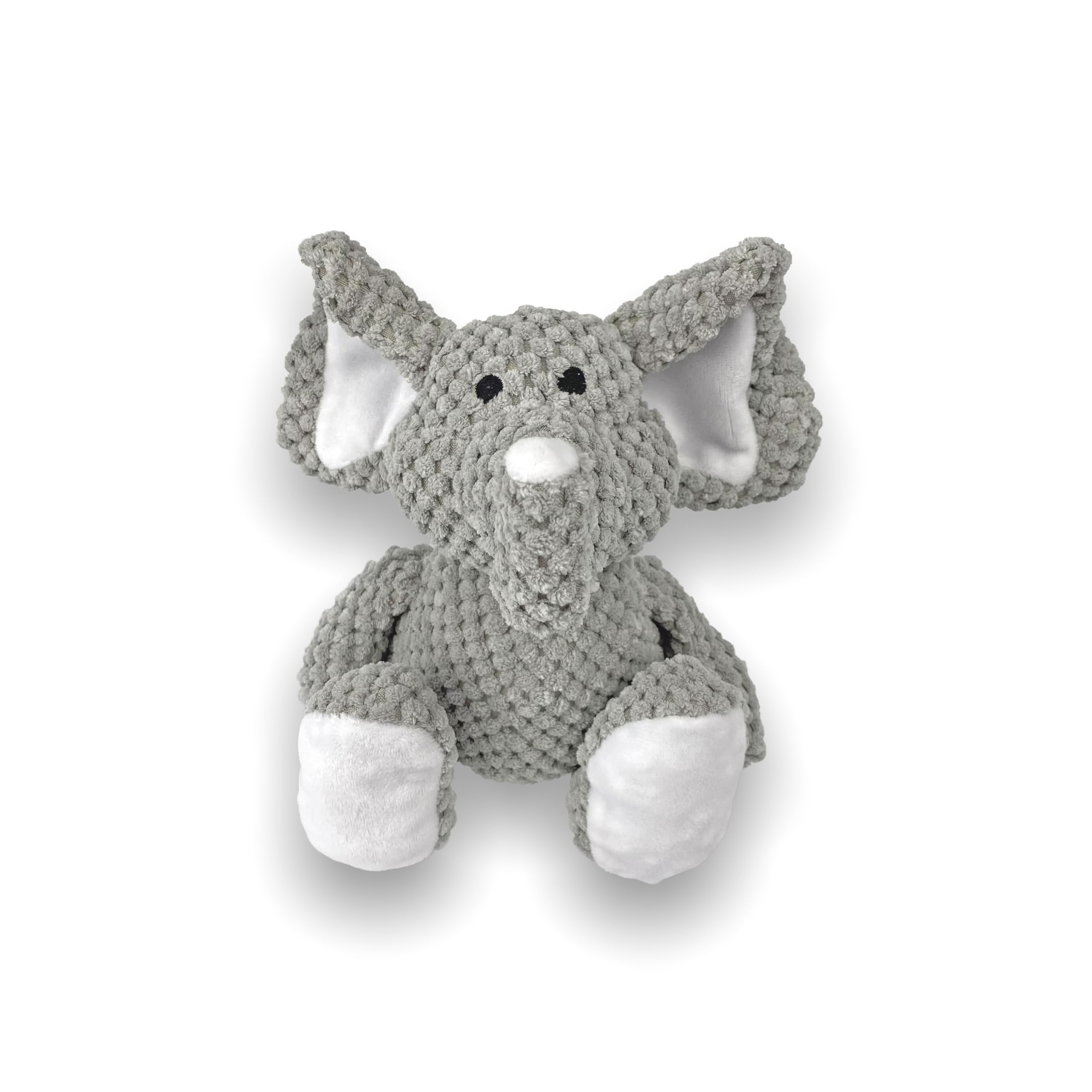 Pet PURRfect Squeaky Dog Toys: Durable Plush Dog Toys with Soft, Durable Fabric for Small and Medium Pets - Elephant Stuffed Dog Toy for Indoor Play!