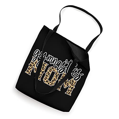 Gymnastics Mom Leopard Print Womens Proud Gymnast Mother Tote Bag