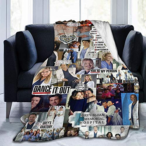 Ultra-Soft Micro Fleece Blanket Microfiber Blanket, Luxury Blanket for Bedding Sofa and Travel 60"x 50"