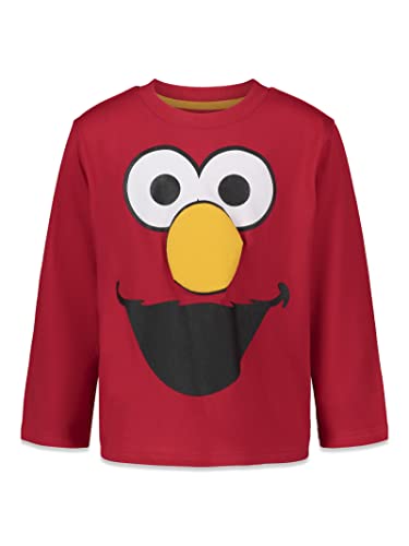 Sesame Street Elmo Toddler Boys 2 Pack Long Sleeve T-Shirts 2T