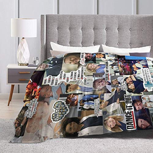 Ultra-Soft Micro Fleece Blanket Microfiber Blanket, Luxury Blanket for Bedding Sofa and Travel 60"x 50"