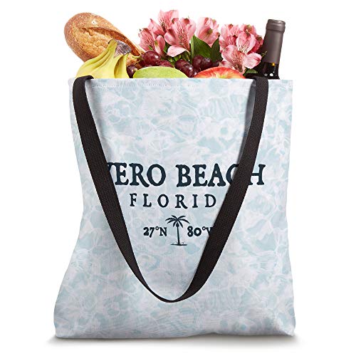 Vero Beach Florida Palm Tree Surf Beach Gift Tote Bag