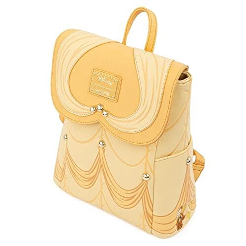 Loungefly Disney Beauty and the Beast Belle Cosplay Womens Double Strap Shoulder Bag Purse