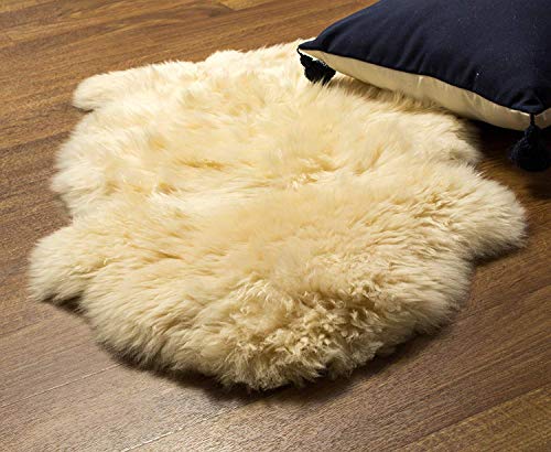 Genuine Sheepskin Rug Fur Natural Champagne Sheep Skin 2 X 3 Approx, Australian Sheepskin Fur Rug