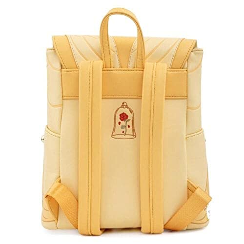 Loungefly Disney Beauty and the Beast Belle Cosplay Womens Double Strap Shoulder Bag Purse