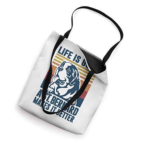 Saint Bernard Gifts For Women Men Dog Mom Dad St Bernard Tote Bag