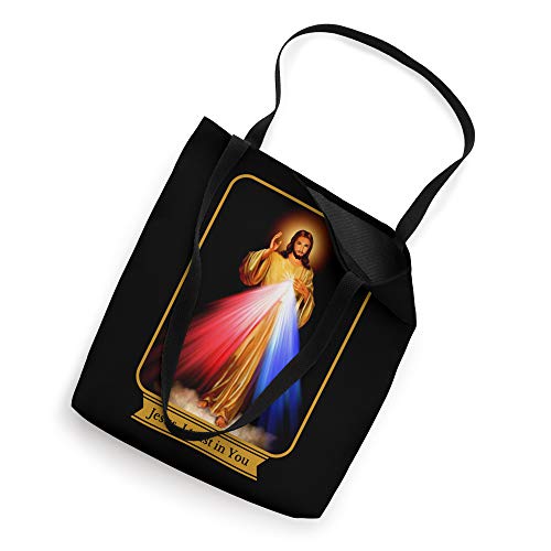 Divine Mercy Jesus I Trust In You Catholic Tote Bag