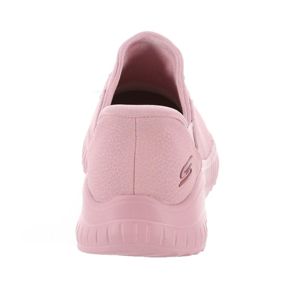 Skechers Women's Hands Free Slip-ins Bobs Squad Chaos-Daily Inspiration Sneaker, Rose, 8.5