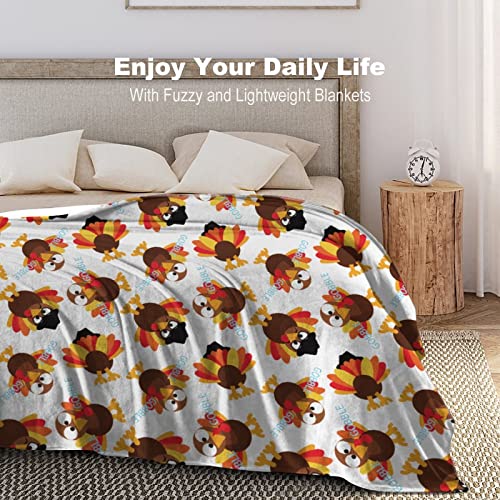 UNSUWU Funny Cartoon Chicken Cute Super Soft Throw Blanket, Plush Fluffy Indoor Outdoor Blankets, Warm Comfy Foldable Luxury Throws for Camping Stadium Beach Picnic Car, 40 x 60 Inch