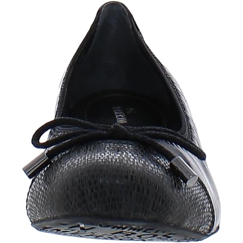 Ros Hommerson Tasha Women's Casual Shoe: Black/Combo Leather 10.5 Narrow (2A) Slip-On