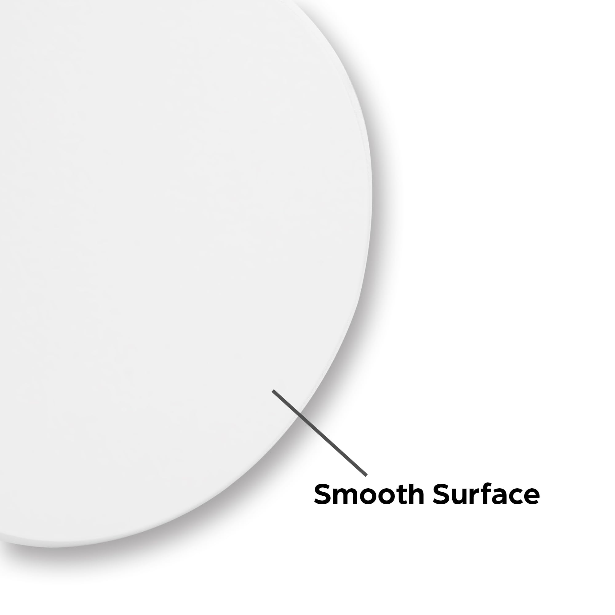 Prime-Line MP9270 Wall Protector, 3-1/4 in, Smooth Surface, Rigid Vinyl, White, Self-Adhesive Backing, Pack of 5