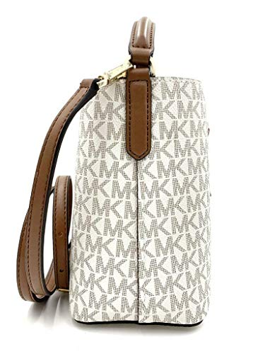 Michael Kors Suri Small Bucket Shoulder Bag (Vanilla PVC)