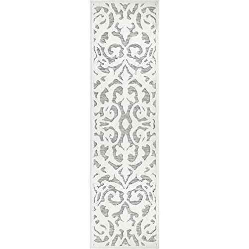 Orian Ladybird Runner, 1'11" x 18', Light Grey