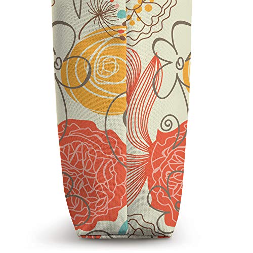Pioneer Country Farm For Woman Vintage Turquoise Floral Tote Bag