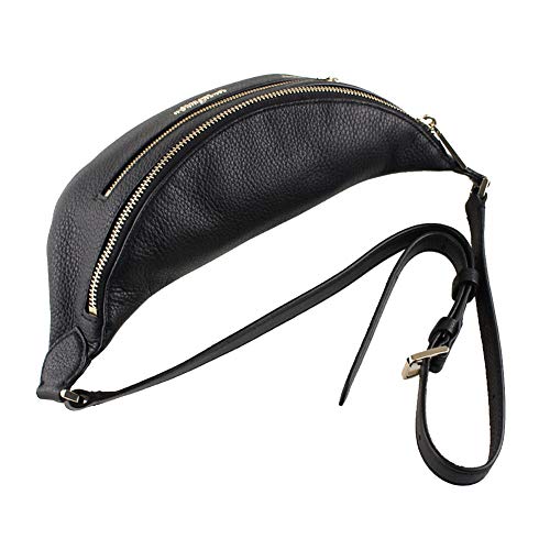 Kate Spade New York Leila Pebble Leather Belt Bag (black)