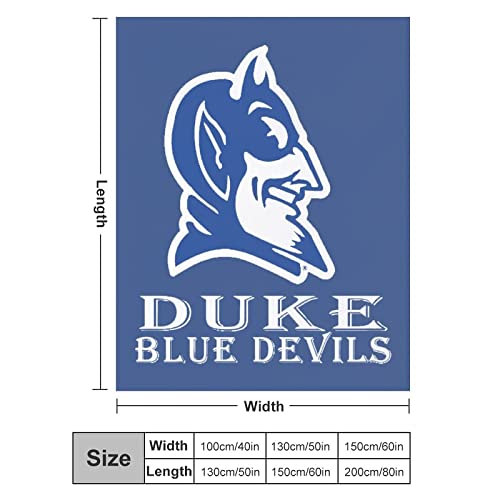 Alexyuk Flannel Fleece Velvet Plush Throw Blanket Anti-Static Fuzzy Soft Warm Blanket Microfiber (60"x80", Blue)