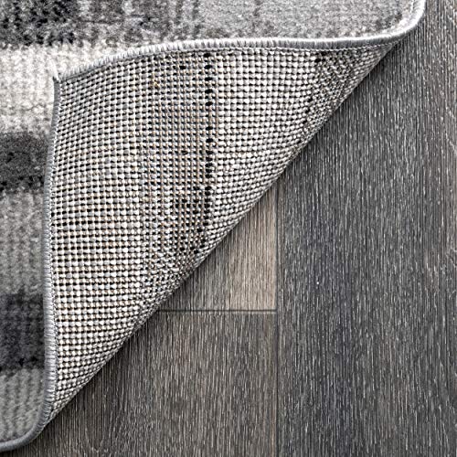 nuLOOM Magdalen Modern Vintage Area Rug, 4' x 6', Grey