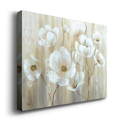 Home Decor Landscape Canvas Wall Art Abstract Floral Painting Modern Pictures Artwork Decoration for Living Room Kitchen Bathroom Office, Ready to Hang, 24x36