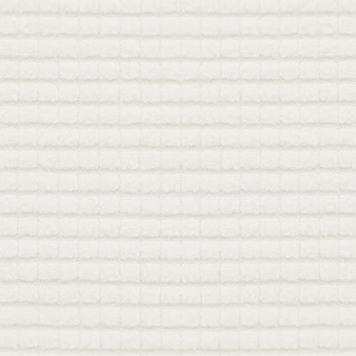 Easy-Going Stretch Chair Sofa Slipcover 1-Piece Couch Sofa Cover Furniture Protector Soft with Elastic Bottom for Kids, Pet. Spandex Jacquard Fabric Small Checks (Chair, Cream)