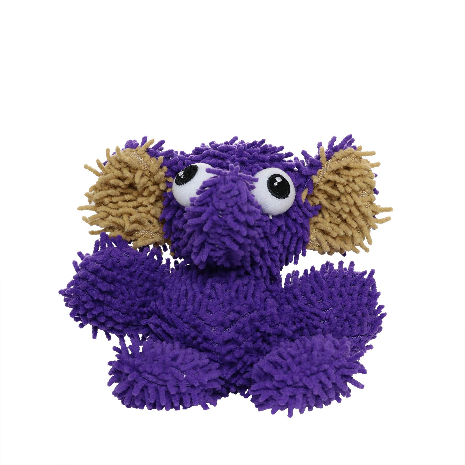 MIGHTY- Microfiber Ball Elephant– Made with Squeaker Balls and Minimal Stuffing. Strong & Tough. Interactive Play Dog Toy. Machine Washable & Floats. (Combo Pack #1)