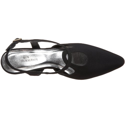 Ros Hommerson Women's Prize Pump,Black Micro/Leather Outsole,9.5 N US