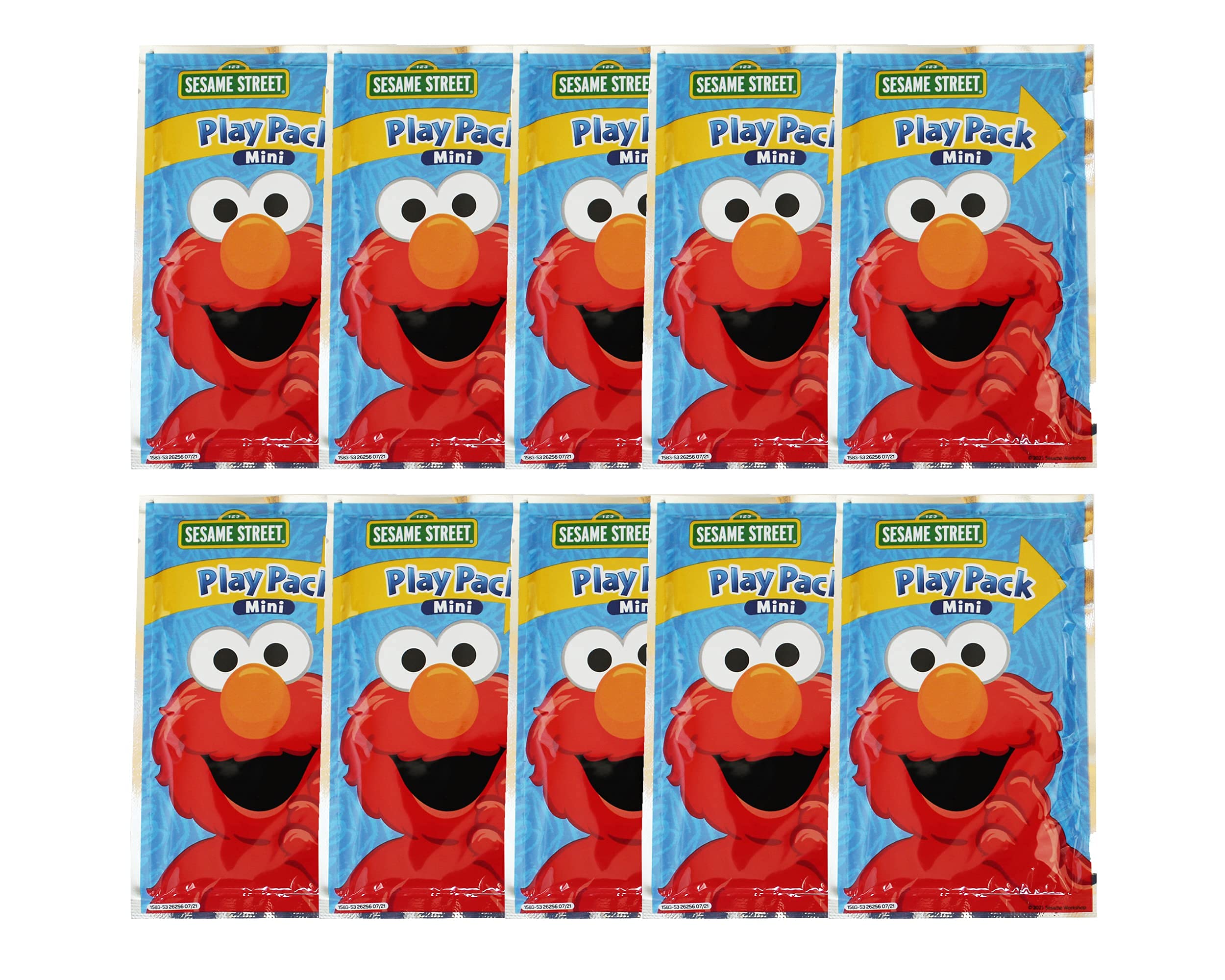 Bendon Sesame Street Mini Play Packs | Sesame Street Party Favors | Includes Mini Coloring Book, 2 Mini Crayons, and a Sticker |10-Pack | Officially Licensed (Sesame Street)