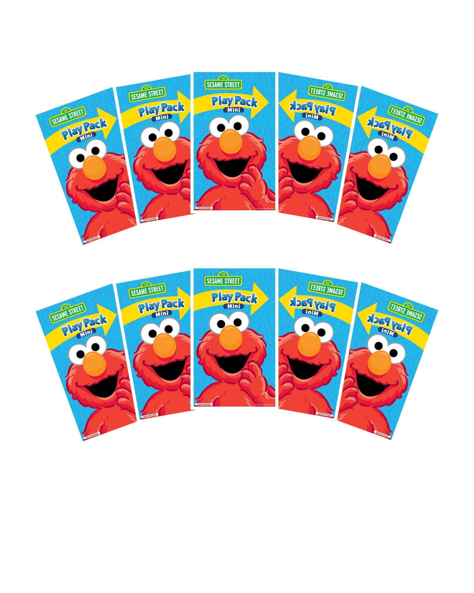 Bendon Sesame Street Mini Play Packs | Sesame Street Party Favors | Includes Mini Coloring Book, 2 Mini Crayons, and a Sticker |10-Pack | Officially Licensed (Sesame Street)
