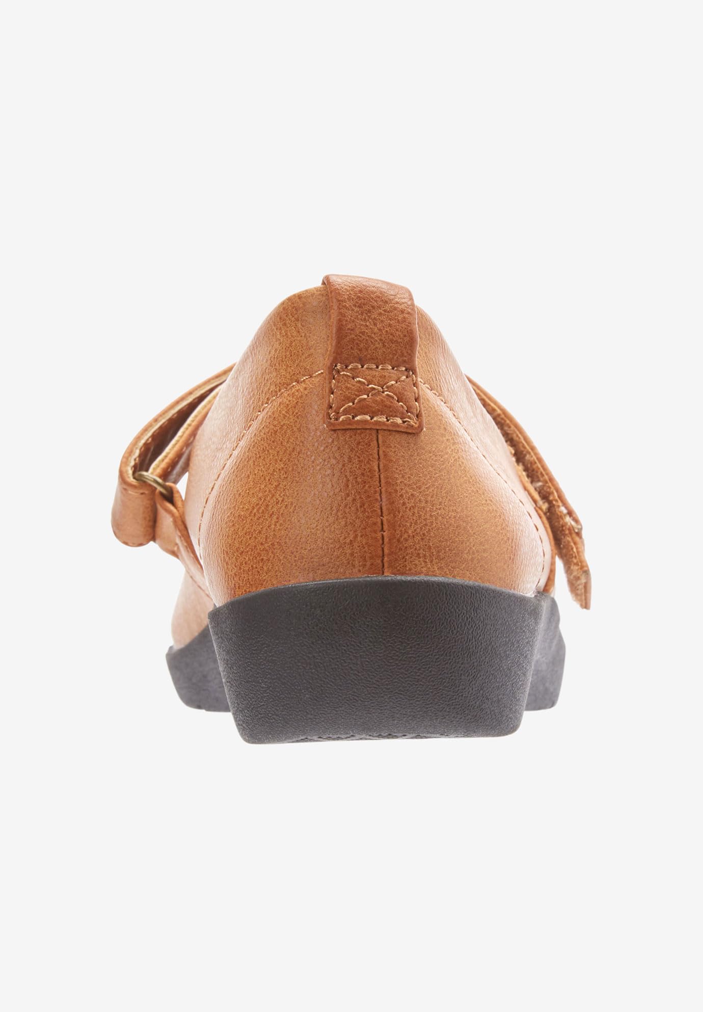 Comfortview Carla Mary Jane Flat Women's Casual Shoes (Wide Widths Available) - 10 WW, Brown