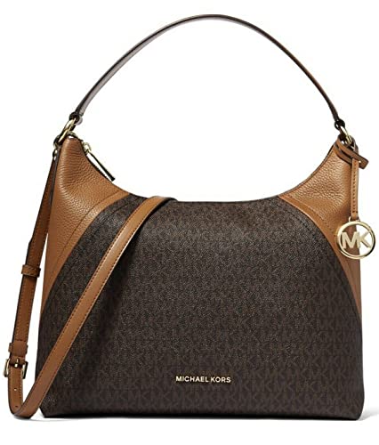 Michael Kors Aria Large Shoulder Brown/Acorn One Size