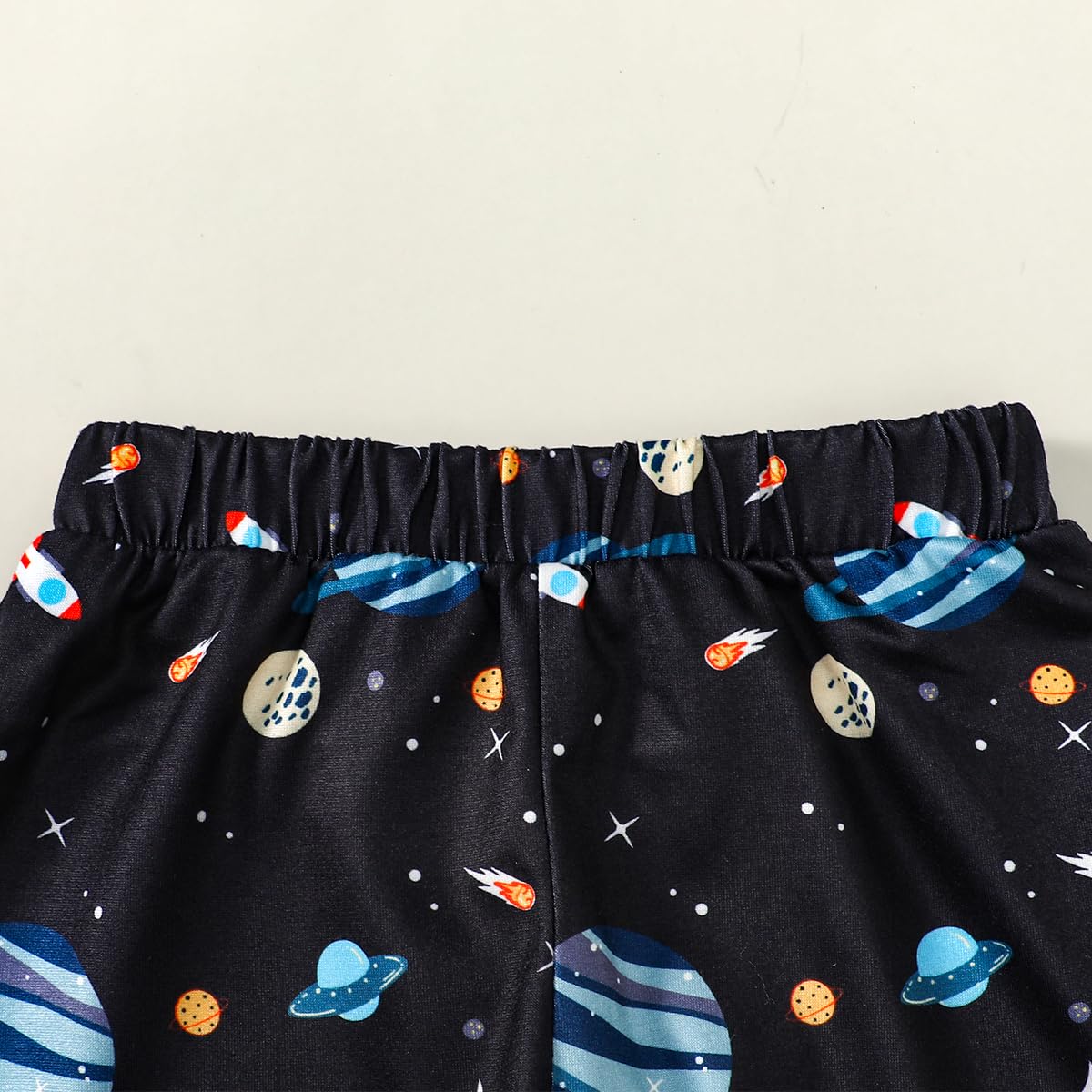 Baby Boy 1st Birthday Outfit Infant Boy First Birthday Clothes Boy Astronauts Cake Smash Bodysuit (White,12-18 Months)