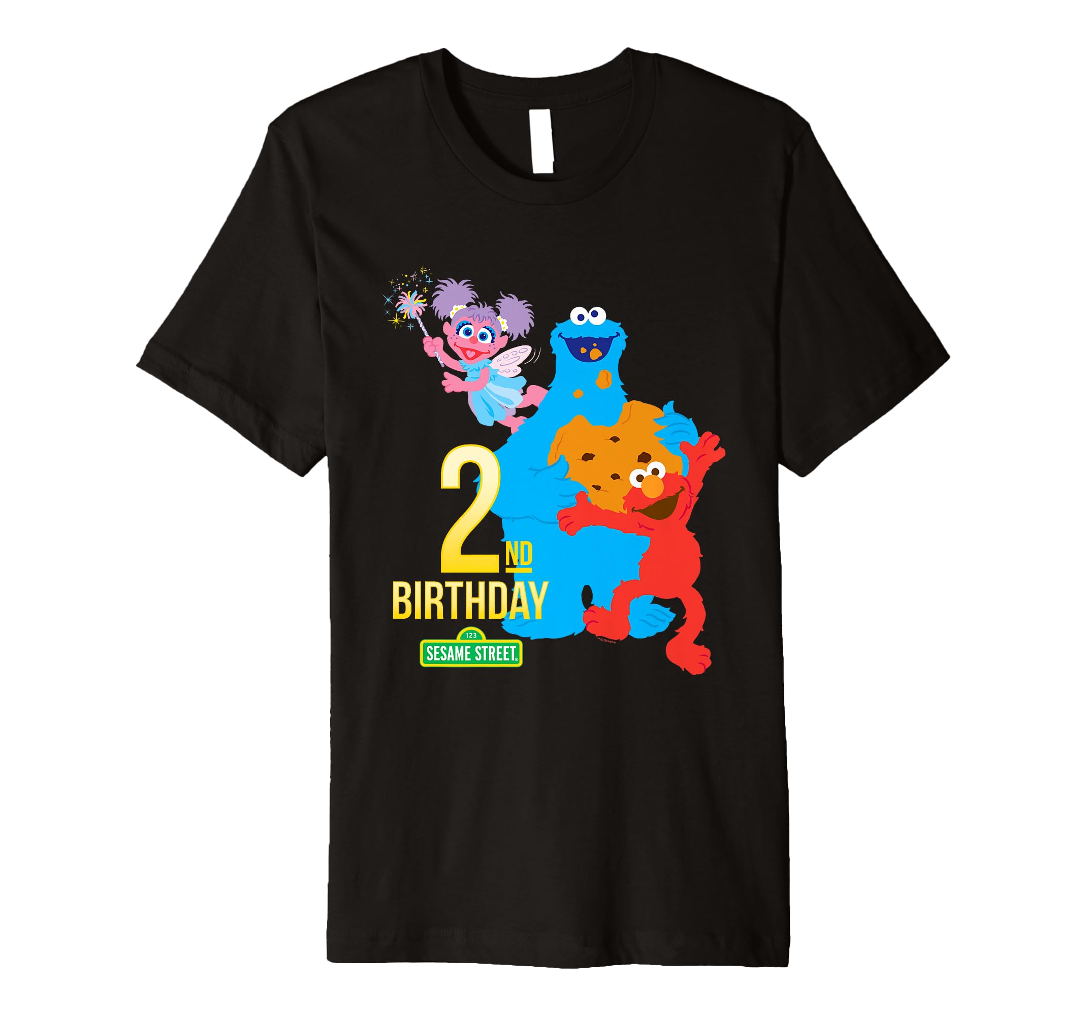 Sesame Street 2nd Birthday Premium T-Shirt