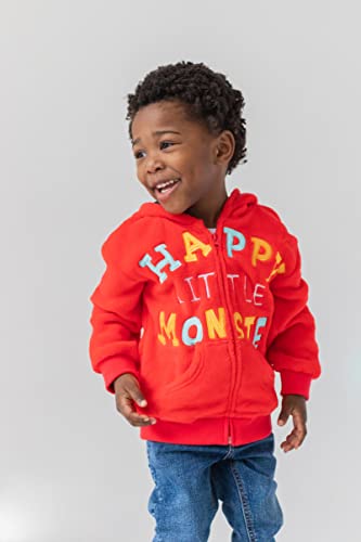Sesame Street Elmo Infant Baby Boys Zip Up Hoodie 18 Months