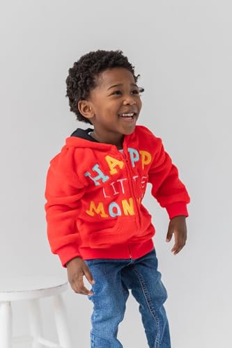 Sesame Street Elmo Infant Baby Boys Zip Up Hoodie 18 Months