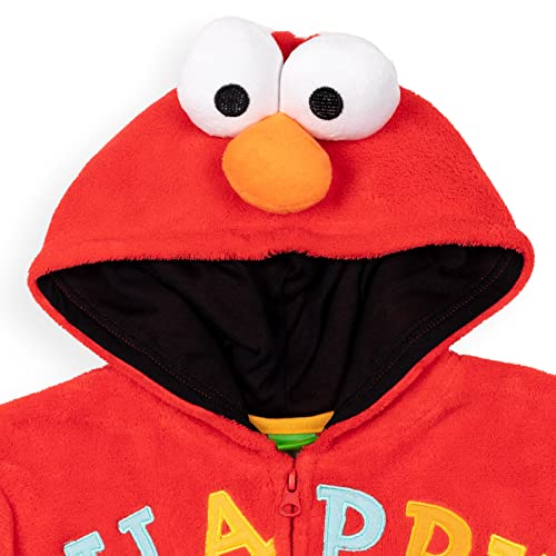 Sesame Street Elmo Infant Baby Boys Zip Up Hoodie 18 Months