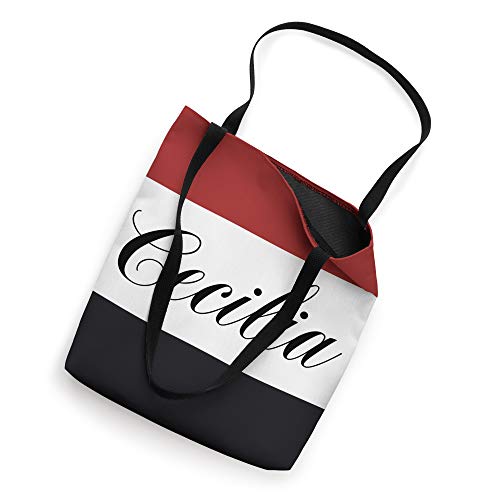 Personalized Name Cecilia Employee Bridal Birthday Gifts Tote Bag