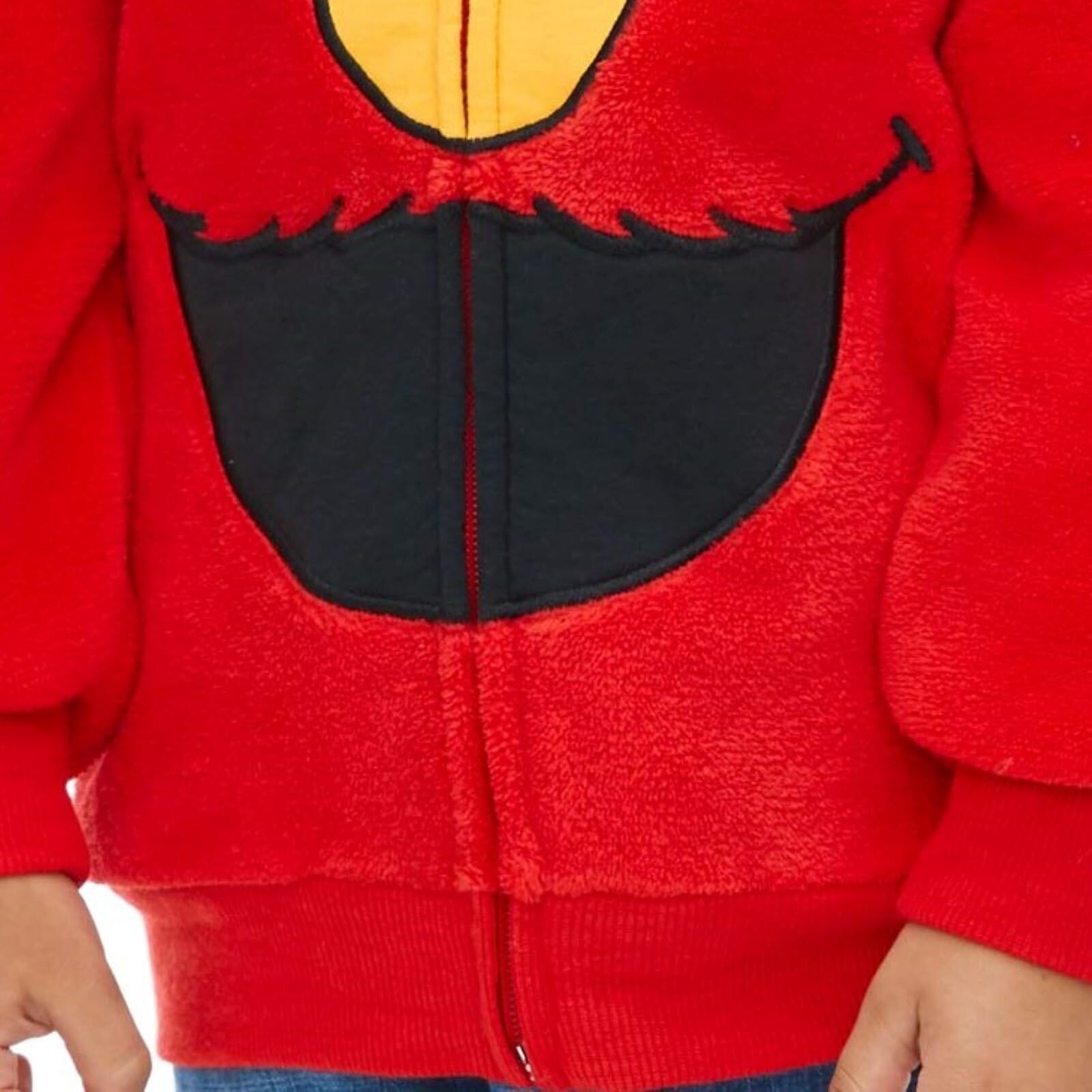 Sesame Street Elmo Toddler Boys Zip-Up Costume Hoodie Elmo 2T