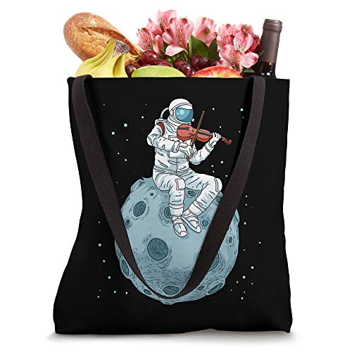 Violin Gift Kids Fiddle Music Women Violin Gift Men Viola Tote Bag