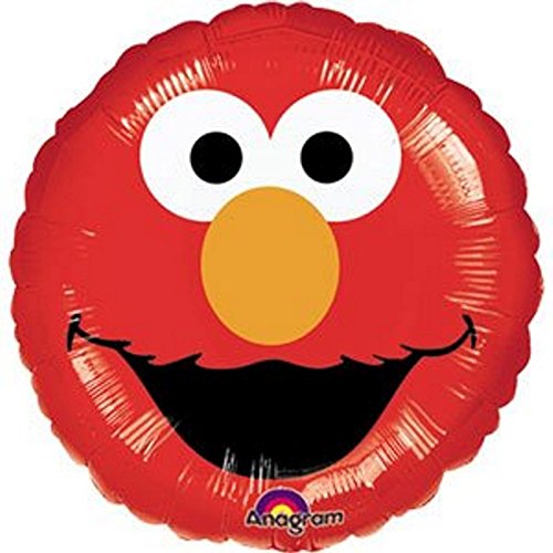 18" Sesame Street Elmo Smiles Balloon
