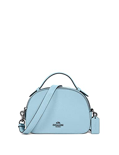 Coach Women's Serena Satchel in Crossgrain Leather (Waterfall)