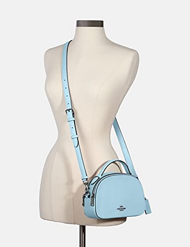 Coach Women's Serena Satchel in Crossgrain Leather (Waterfall)