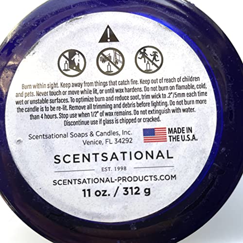 Scentsational Storm No. 6 - Scented Premium Natural Soy Glass Jar Candle, 11oz | Hand Poured in the U.S.A.
