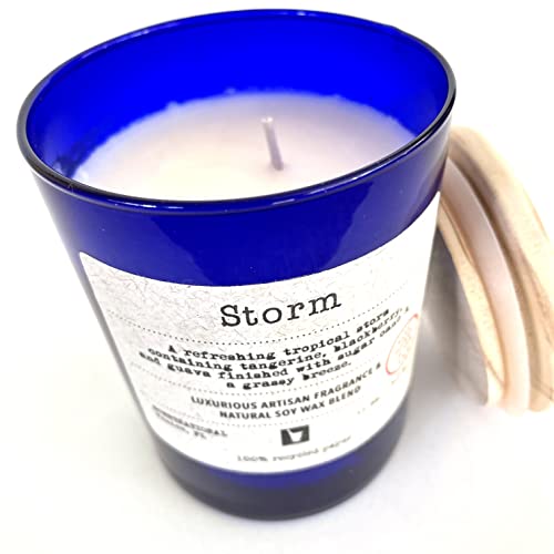 Scentsational Storm No. 6 - Scented Premium Natural Soy Glass Jar Candle, 11oz | Hand Poured in the U.S.A.