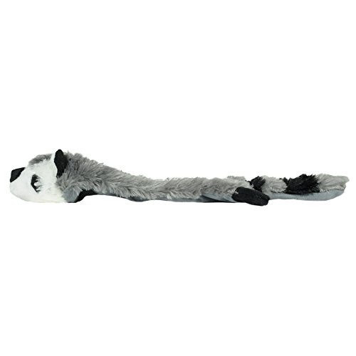 Hyper Pet Critter Skinz Raccoon Stuffless Dog Toy, Medium
