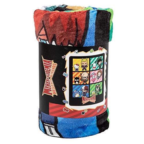 Bioworld My Hero Academia Anime Digital Print Throw Blanket