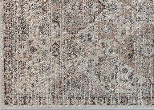 Rugs America Leopold LX50A Sugar Cookie Area Rug, 7'0" x 9'0"
