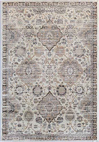 Rugs America Leopold LX50A Sugar Cookie Area Rug, 7'0" x 9'0"