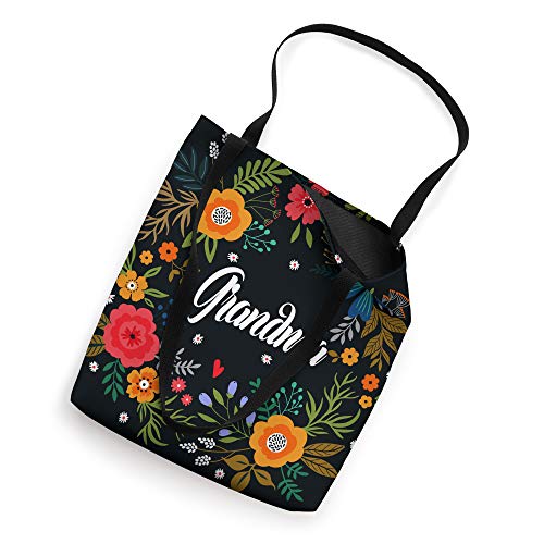 Cute Grandma Tote Bag Floral Tote Bag Best Gift For Grandma Tote Bag