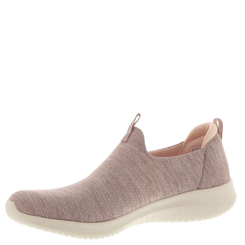 Skechers Women's Ultra Flex Sneaker, ROS=Rose, 11