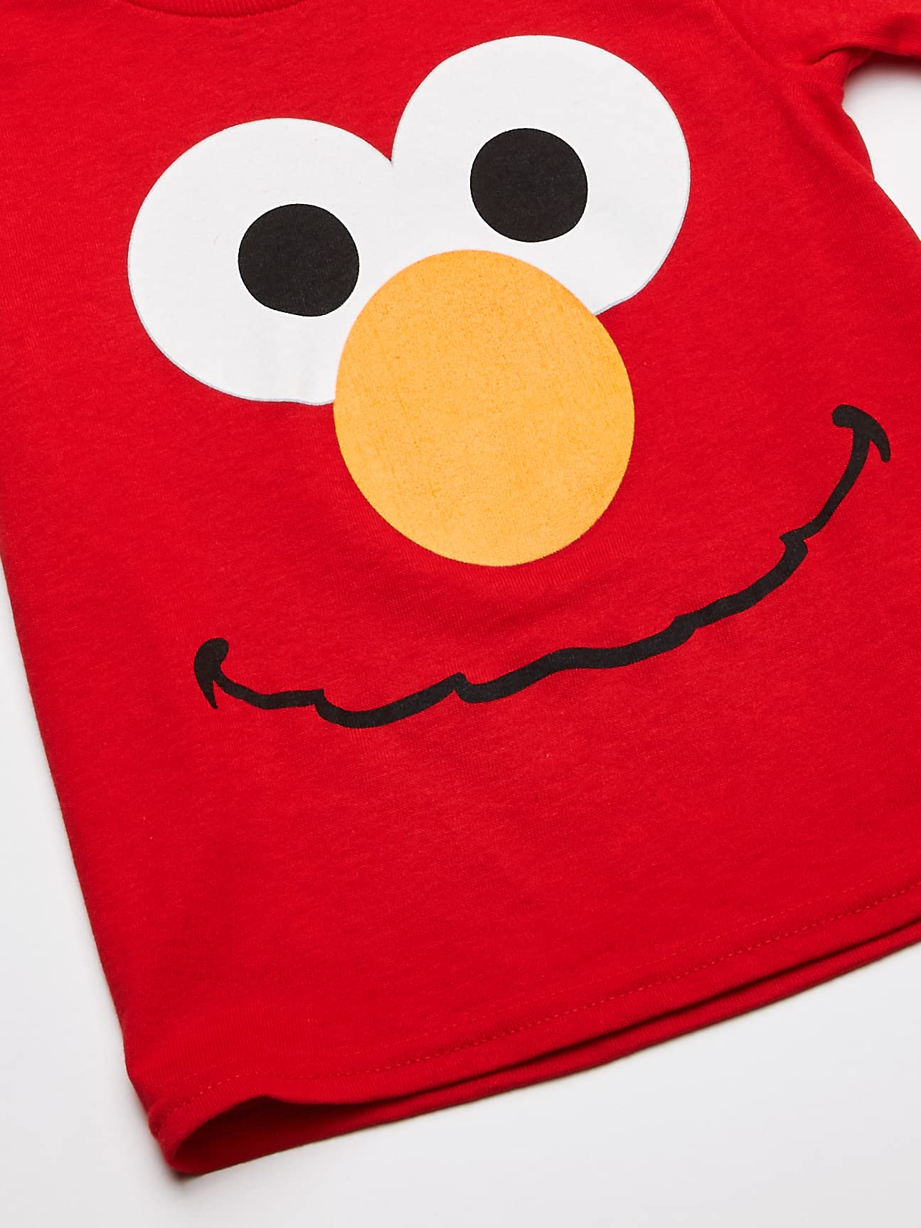 Sesame Street boys Sesame Street Short Sleeve T-shirt - Elmo, Cookie Moster T Shirt, Red, 2 US