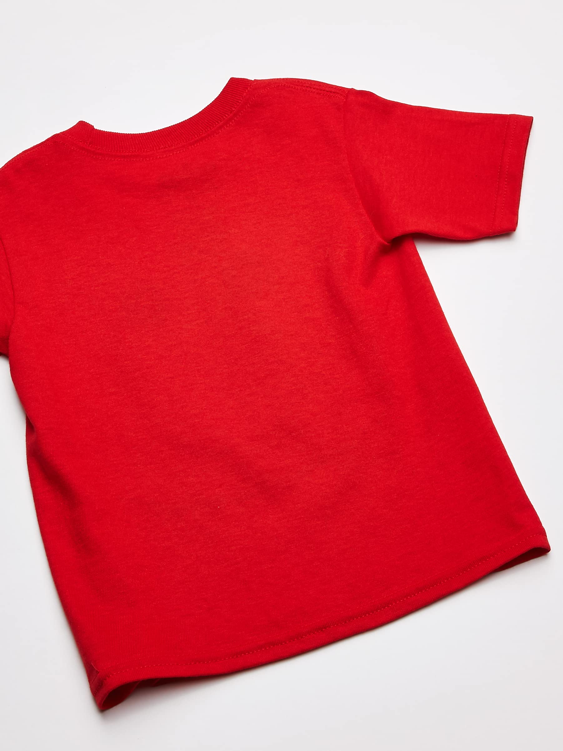 Sesame Street boys Sesame Street Short Sleeve T-shirt - Elmo, Cookie Moster T Shirt, Red, 2 US